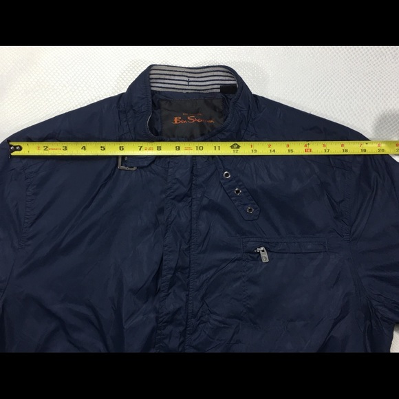 Ben Sherman | Jackets & Coats | Ben Sherman Harrington Navy Blue Track ...